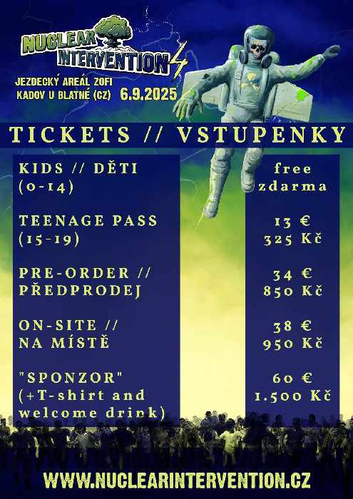 TICKETS // Nuclear Intervention
